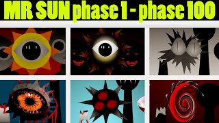 Sprunki Incredibox All Mr Sun In Period 1 To 20 Sprunki Pixel Sprunki ...