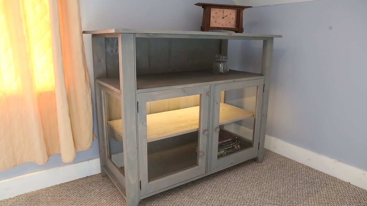 Build a Horizontal Display Case (sequestered version.) - YouTube