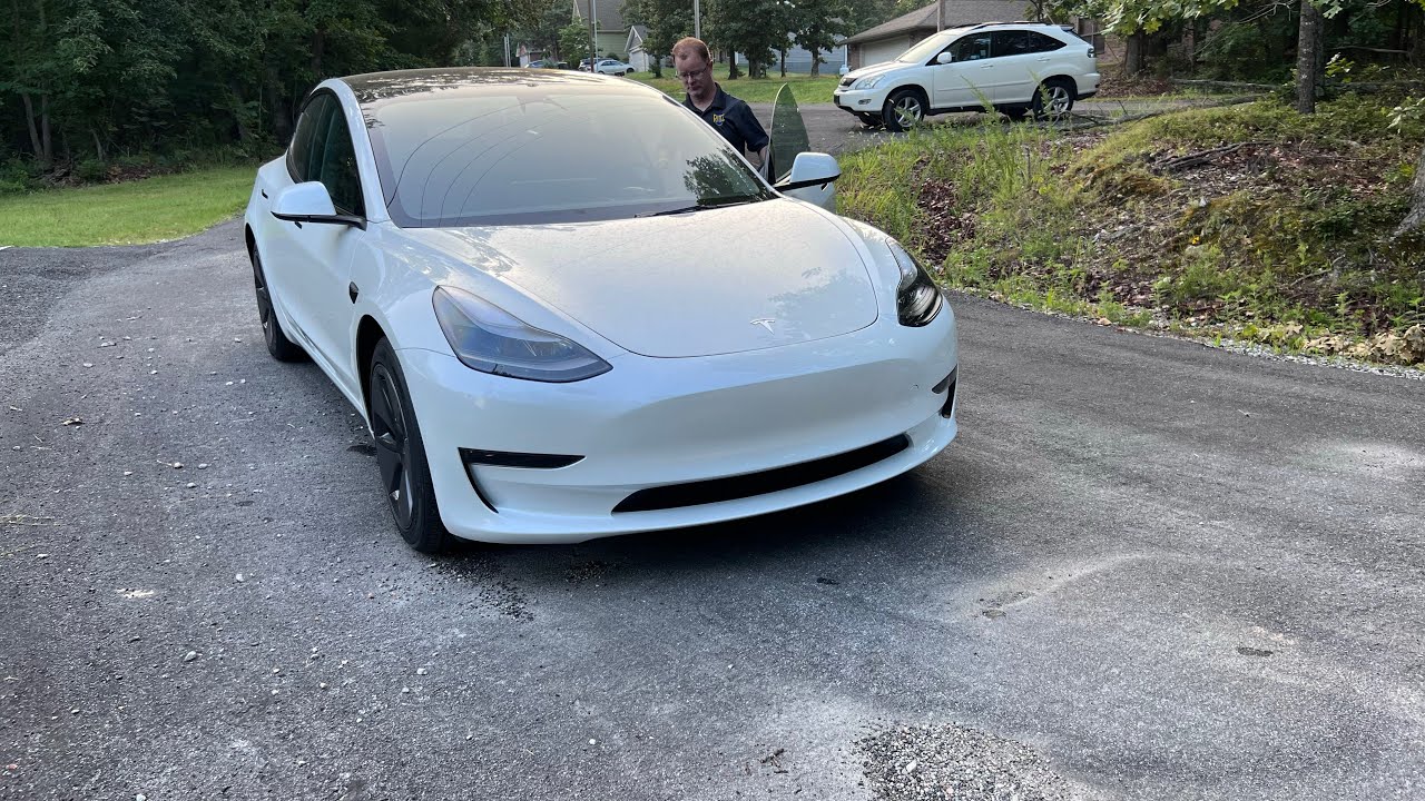 Welcome home Baby Tesla - YouTube