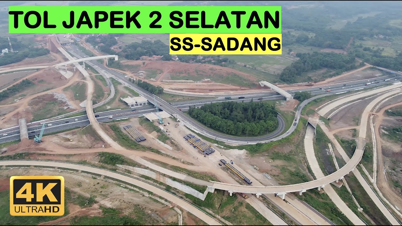 TOL JAPEK 2 SELATAN - SIMPANG SUSUN SADANG - YouTube