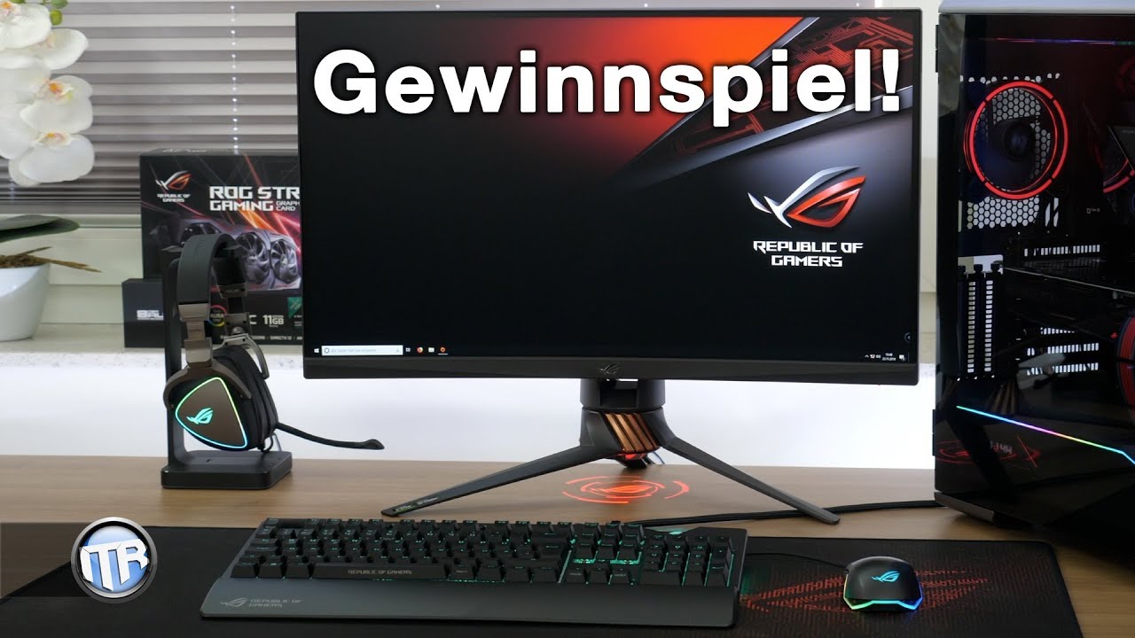 GEWINNE ein HighEnd Gaming Setup von ASUS ROG! (Beendet!) - YouTube