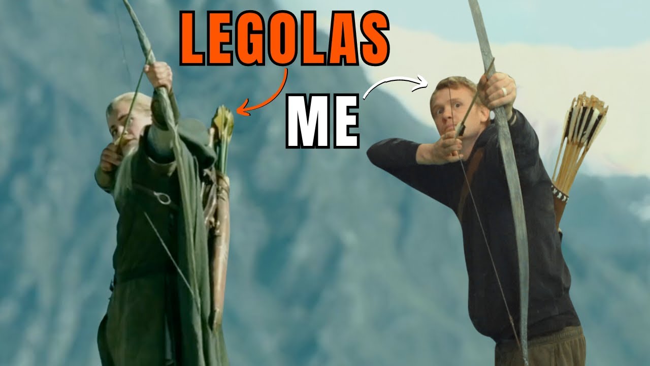 Recreating Legolas's Iconic Bow: DIY Project - YouTube