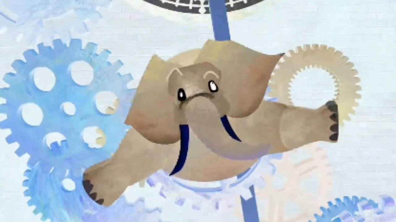 ELEPHANT FALLING DOWN FROM THE CLOCK OH NO HICKORY DICKORY DOCK - YouTube