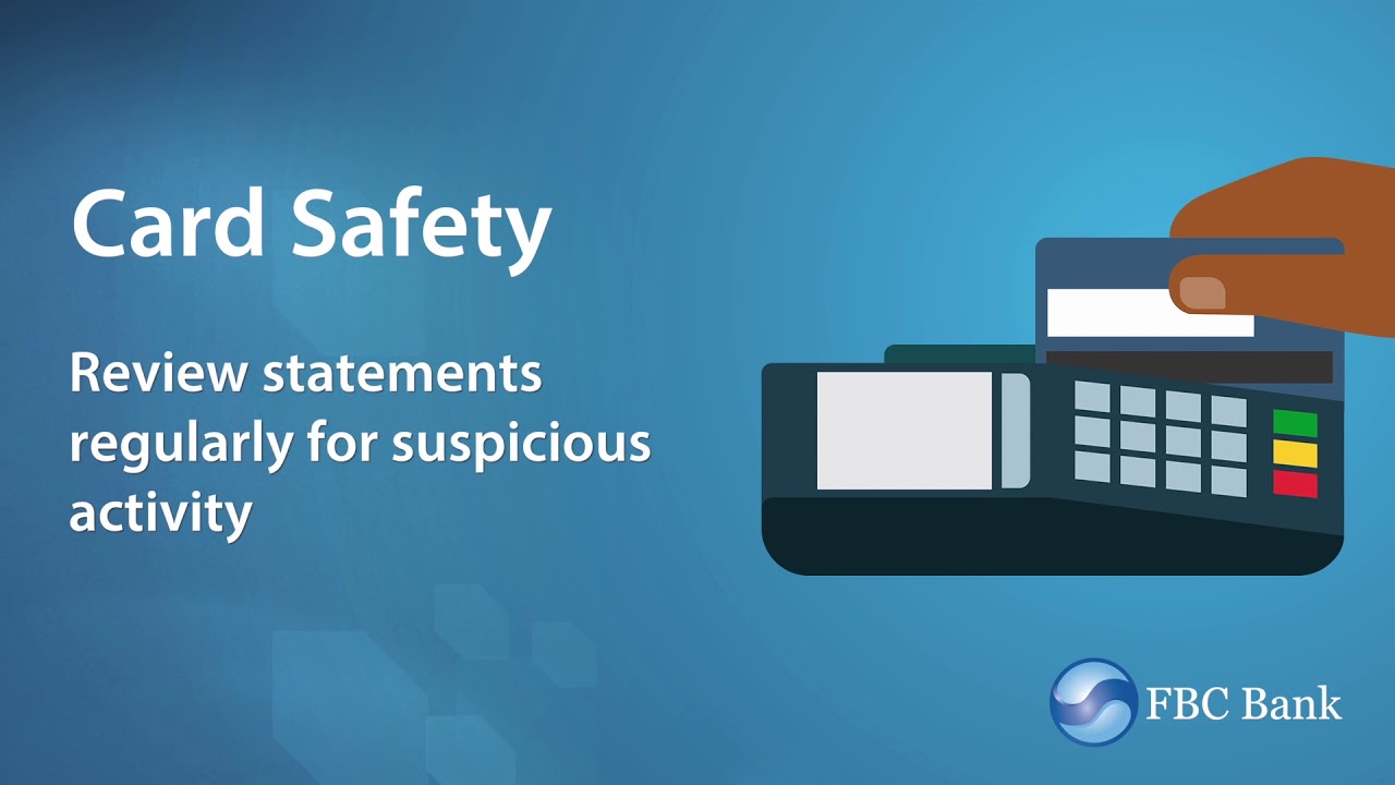 Card Safety - FBC Bank - YouTube