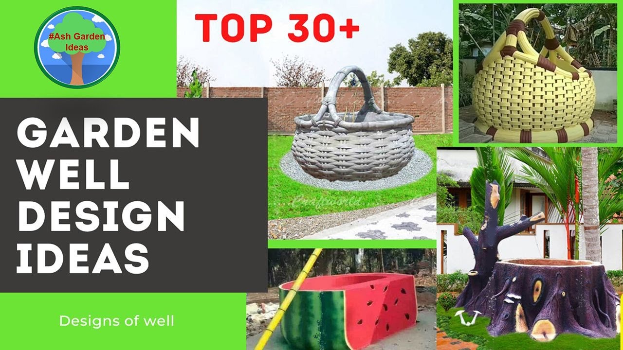 Ash modern garden well design ideas | garden well design| Amazing well ...