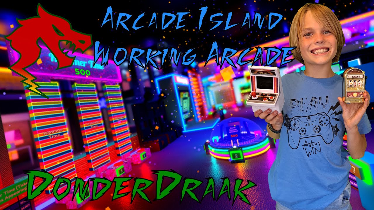 Jackpot!!!!! | Roblox Arcade Island: Working Arcade - YouTube