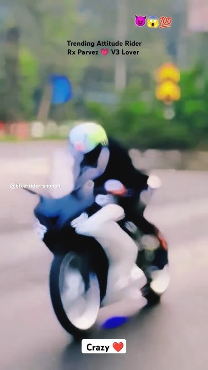 Trending Attitude Rider Rx Parvez 💗 V3 Lover | Bike Rider Shohan - YouTube