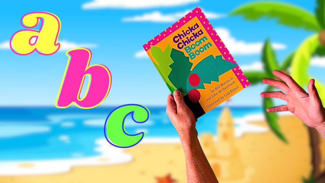 Learning the Alphabet with Chicka Chicka Boom Boom! 🌴 (read aloud ...