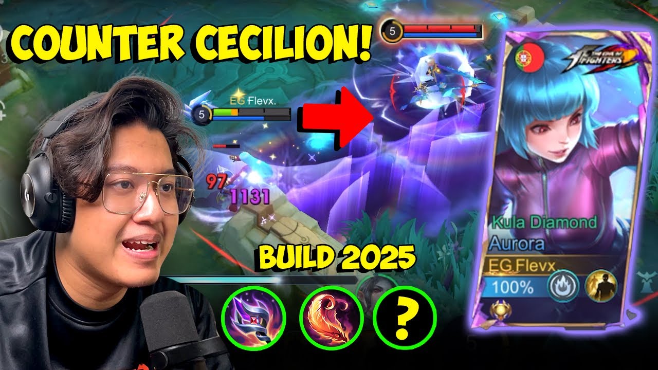CARA COUNTER MUSUH PICK CECILION + MENANG LANE!! - YouTube