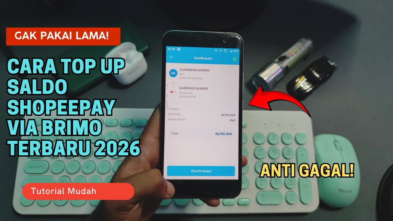 Gak Pakai Lama! Cara Top Up Saldo ShopeePay via BRImo Terbaru 2026 ...