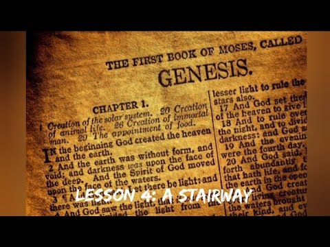 Sunday school series - Genesis lesson 4: A stairway. Genesis 28: 10-22 ...