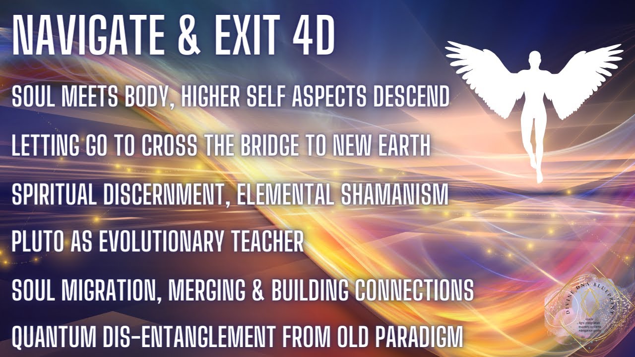 Pluto direct, exit 4D, soul group migration, clearing shadow matrix addiction - YouTube
