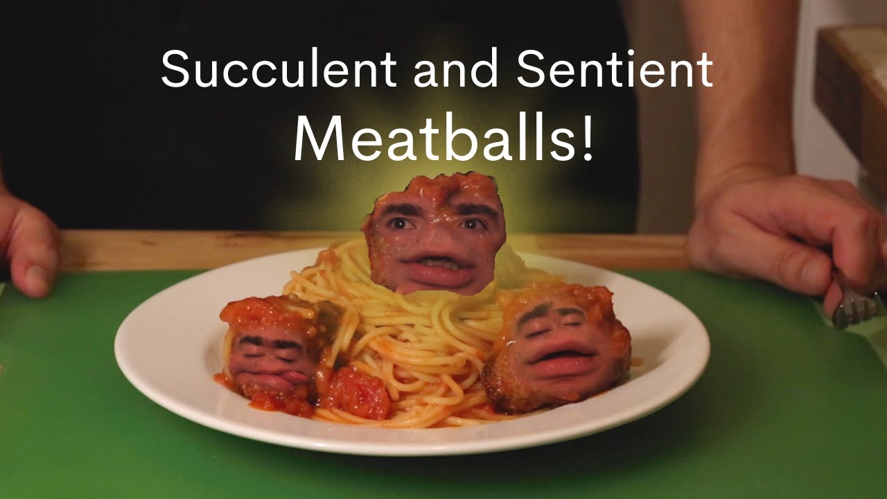Spaghetti and Meatballs (and Faces) - YouTube