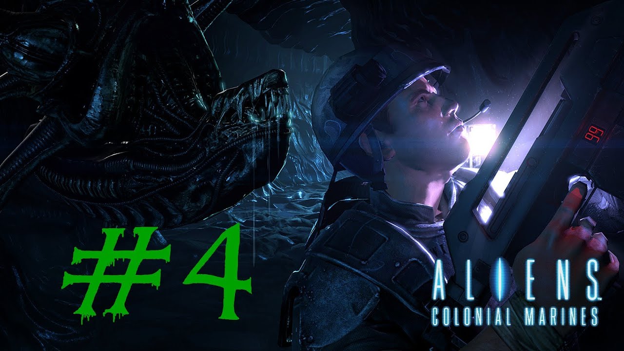 Let´s play Aliens: Colonial Marines #4 [Deutsch/Full-HD] - Facehugger ...