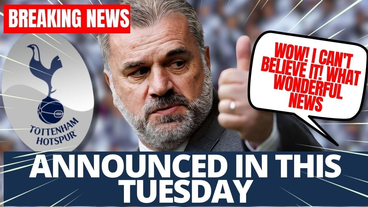 🚨🔥LOOK WHAT JUST CAME OUT! THIS IS ABSOLUTELY EXTRAORDINARY! TOTTENHAM ...