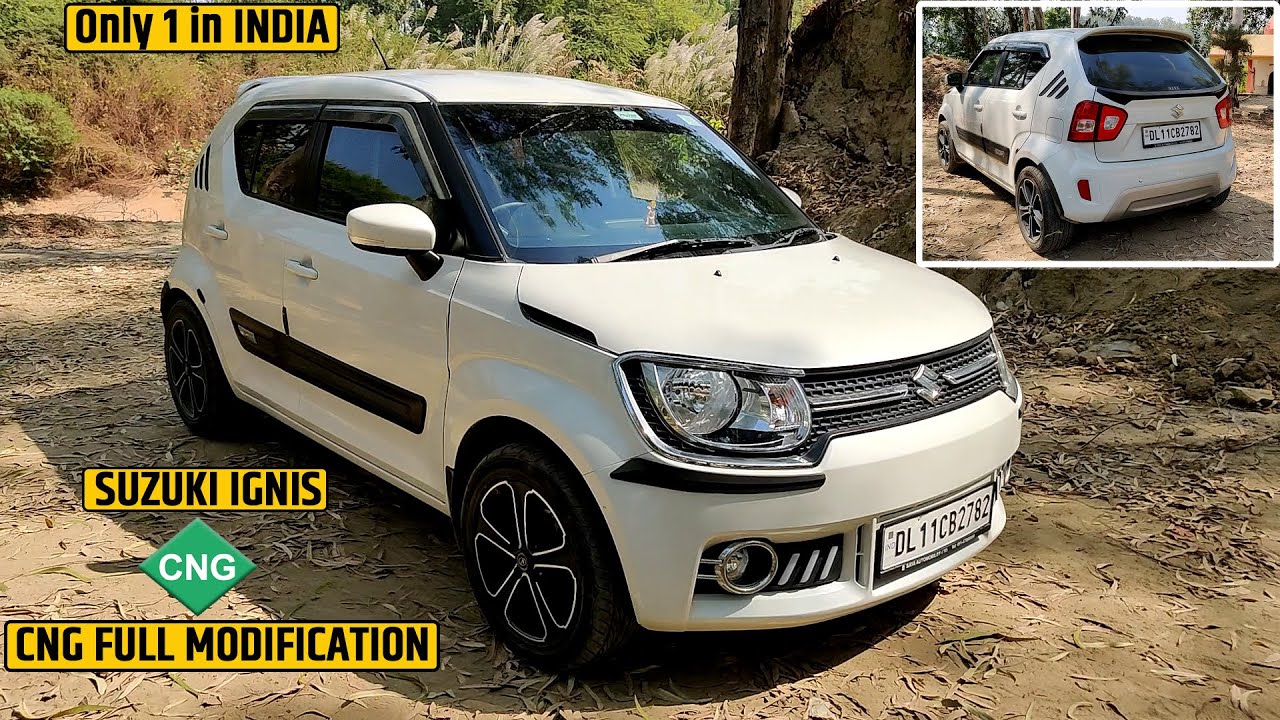 Maruti Suzuki Ignis CNG full Modification Cost & After Market CNG Kit ...