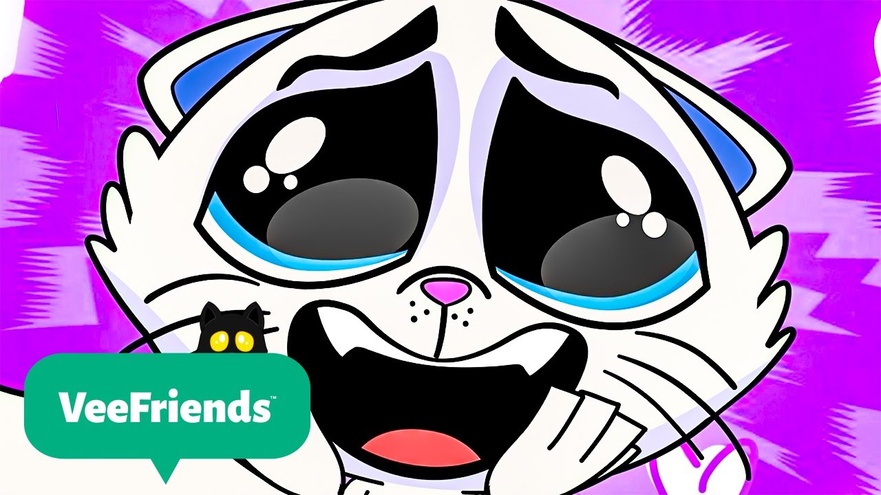 Perfect Cat Shares Her Feelings | Vee Friends | Moonbug Kids - Art for ...