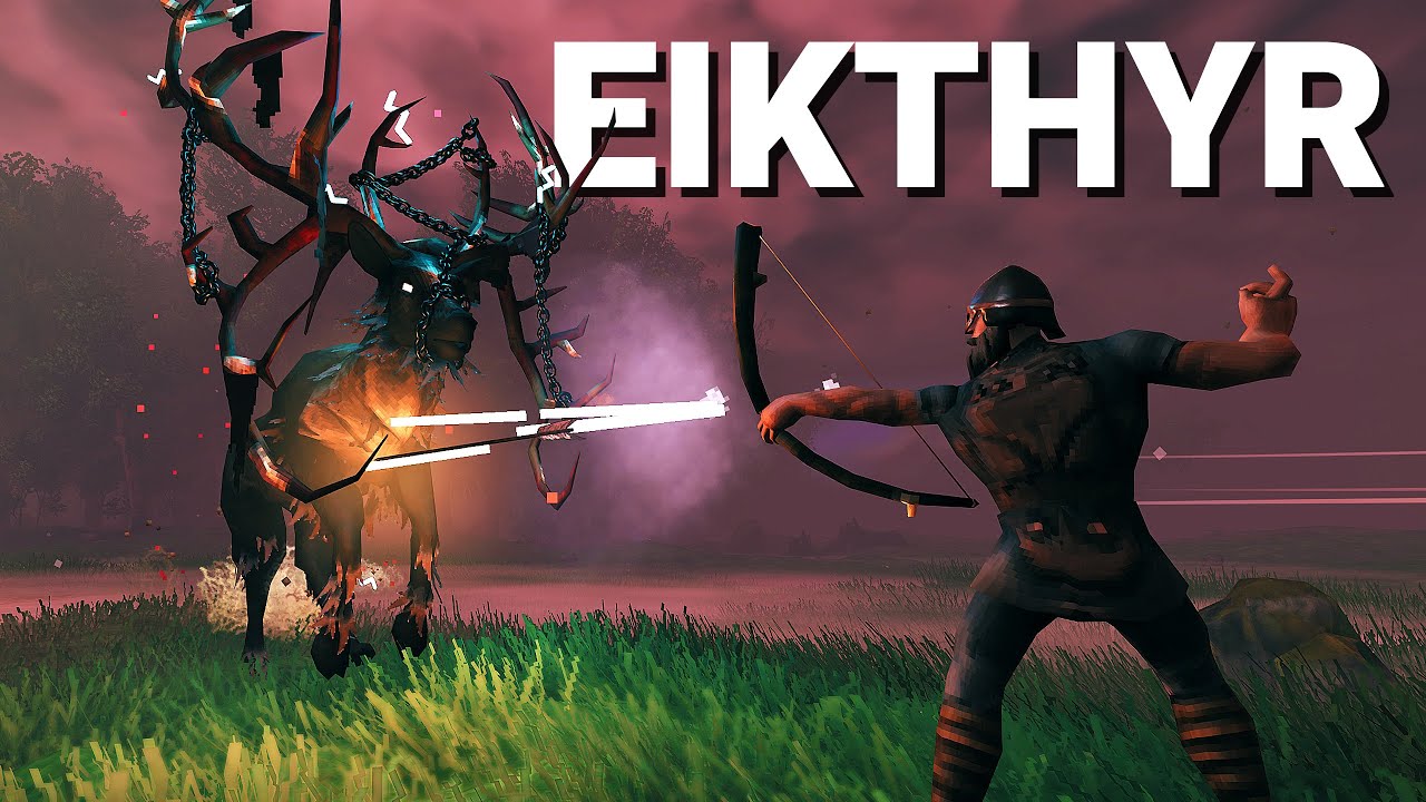 EIKTHYR, le premier BOSS de VALHEIM ! #3 - YouTube