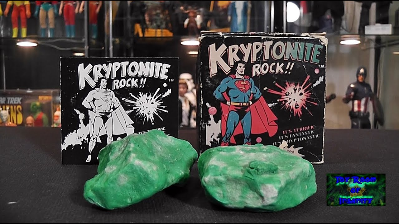 Toy Room of Insanity---Episode 77 "Superman Kryptonite Rock 1977" - YouTube
