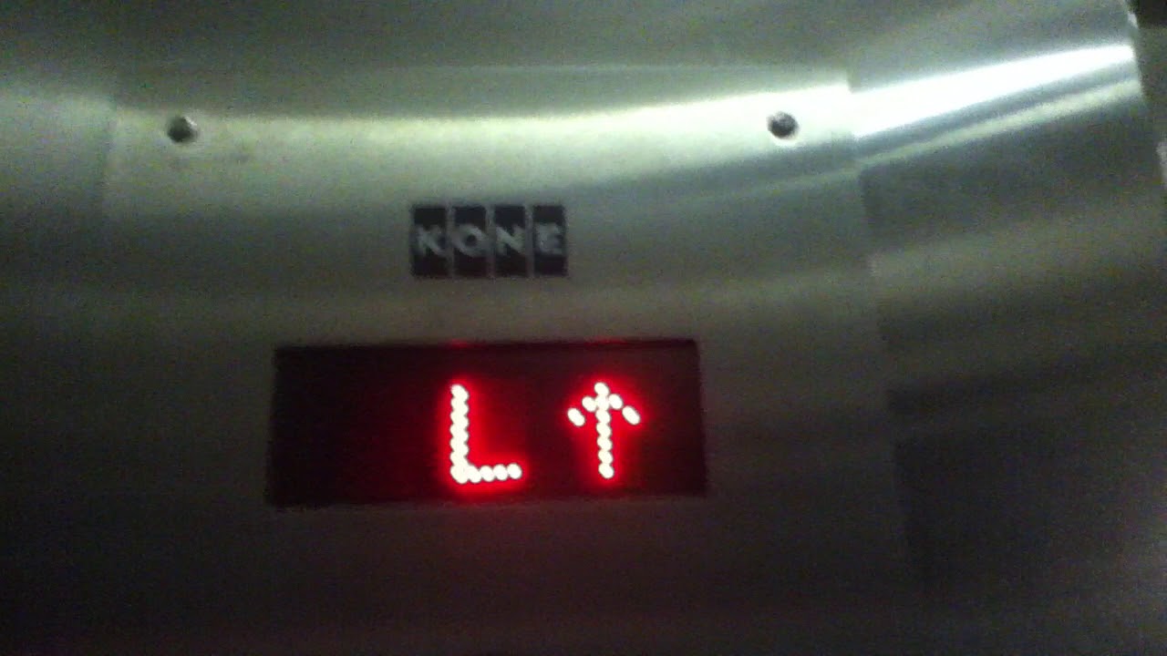 (HD Take) KONE Hydraulic Elevator @ Aquarium MBTA Station, Boston MA ...