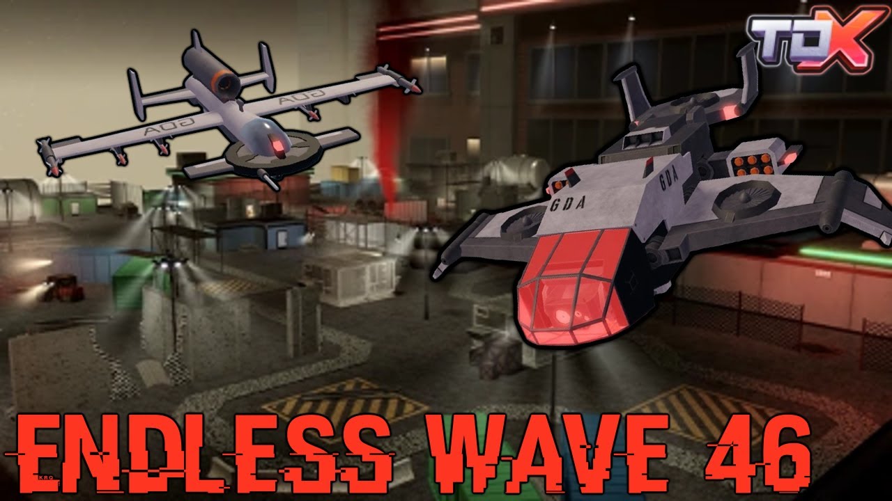 How far can you go with only COMBAT DRONE [Tower defense X] - YouTube