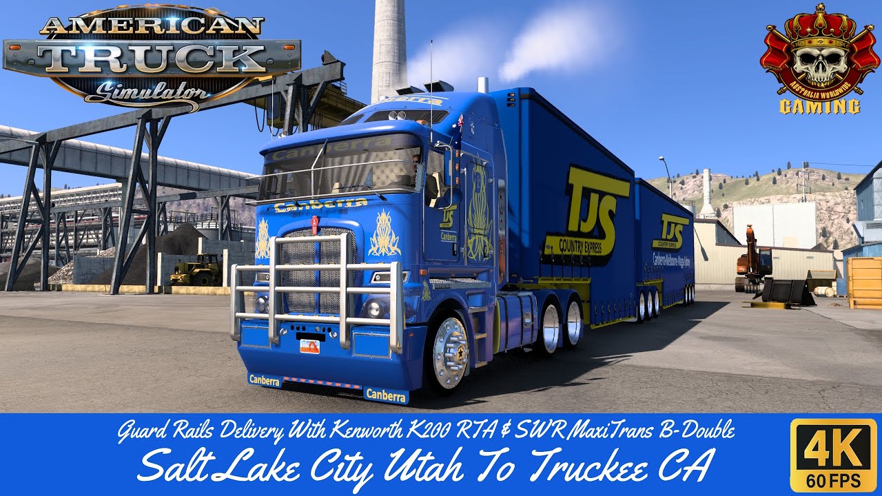 ATS - Guard Rails Delivery - Salt Lake City To Truckee - K200 & SWR B ...