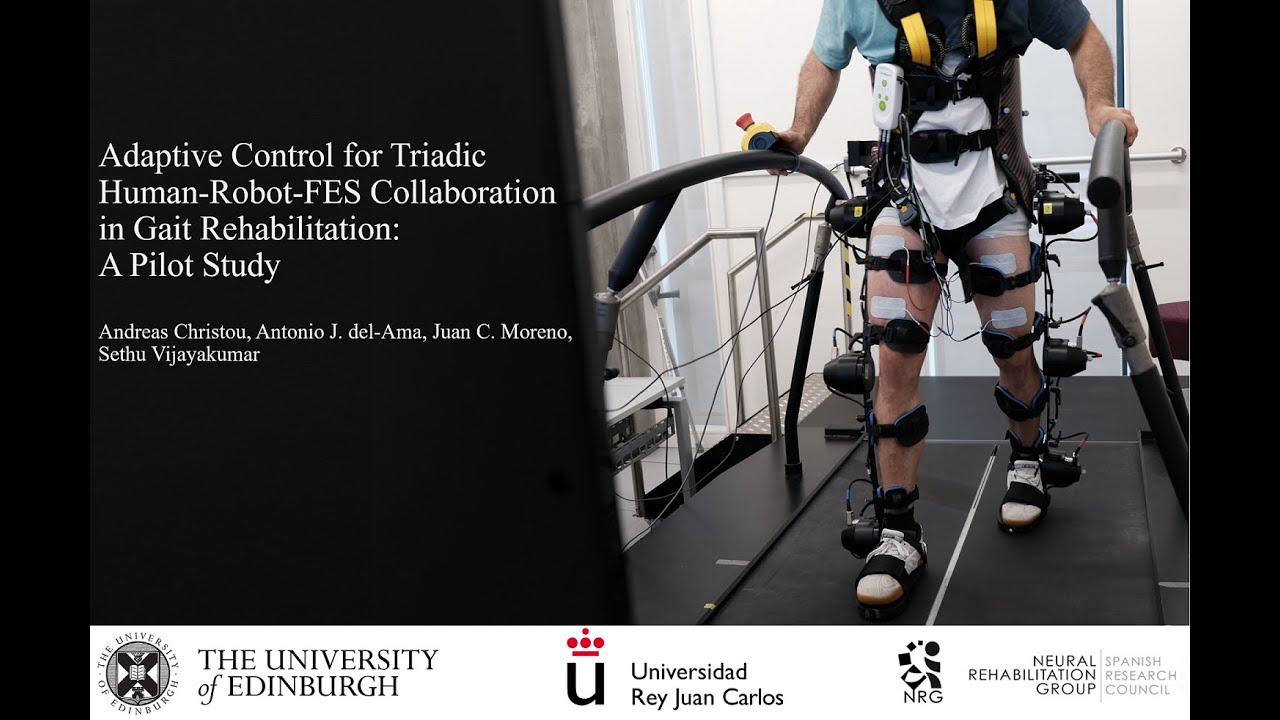 Adaptive Control for Triadic Human-Robot-FES Collaboration in Gait ...