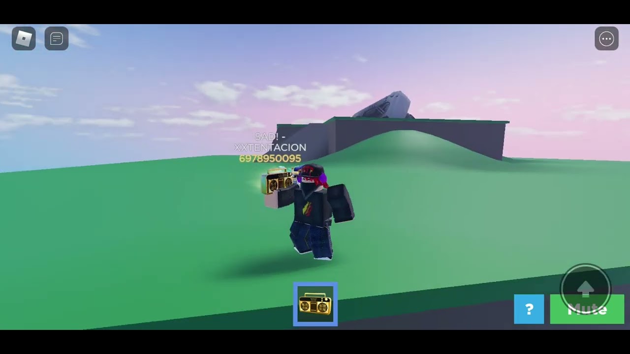 SAD! xxxtentacion id code for roblox - YouTube