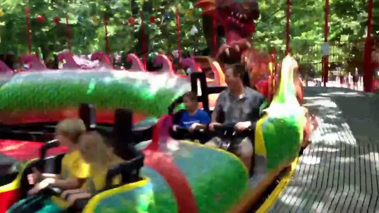 Jumping Dragon at Lagoon - YouTube