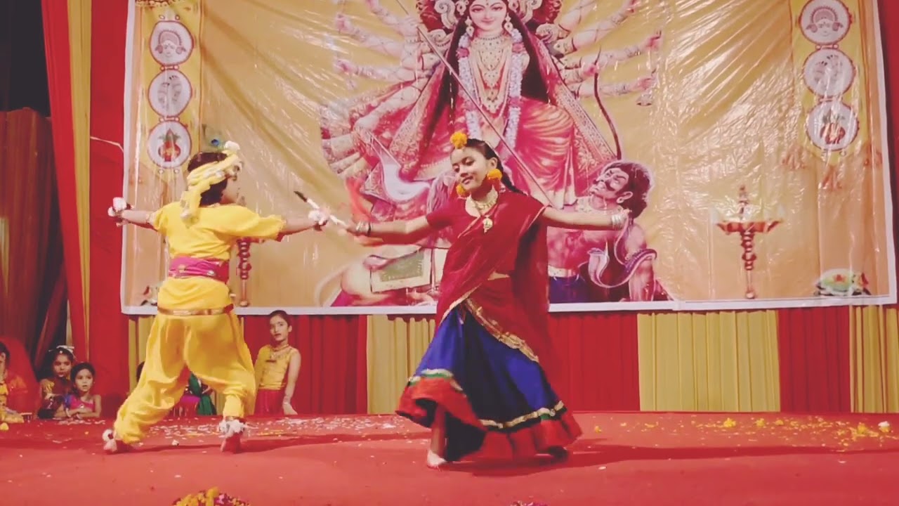 Radha Krishna Maharaas | Radha Krishna dance stage performance | Radha ...