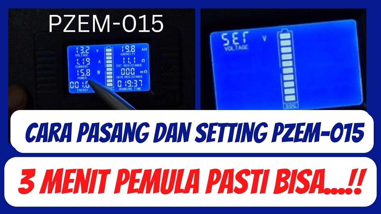 Cara pasang dan setting Pengukur Multi Fungsi PZEM-015 | PEMULA PASTI ...