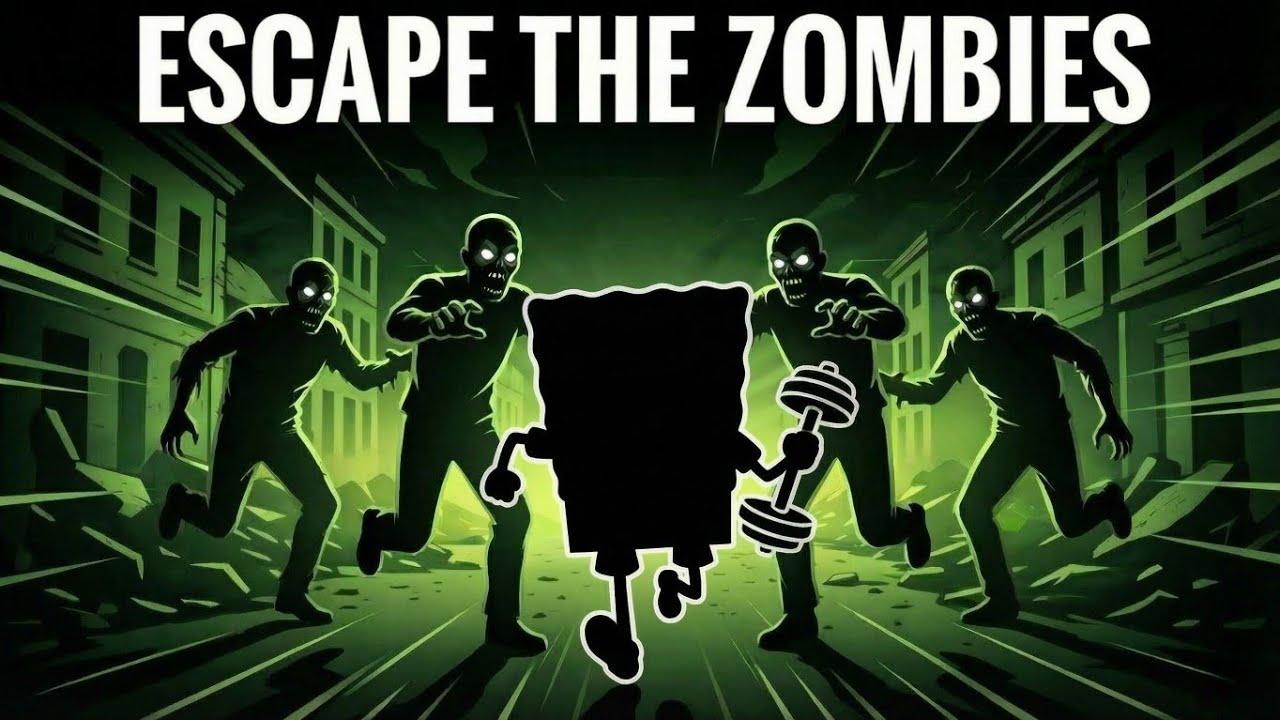 SURVIVE THE ZOMBIE APOCALYPSE 🧟 Immersive Interactive Warm Up | Viral ...