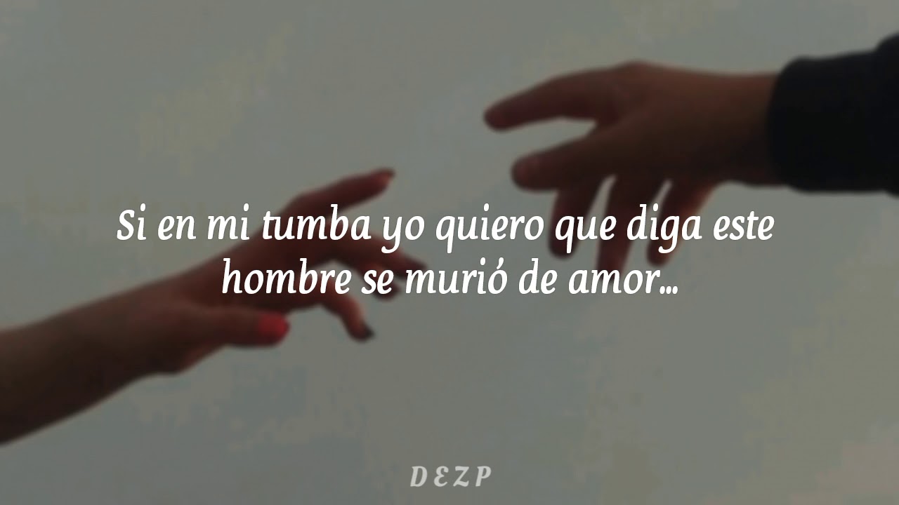 Bobby pulido - Se murió de amor [LETRA] - YouTube