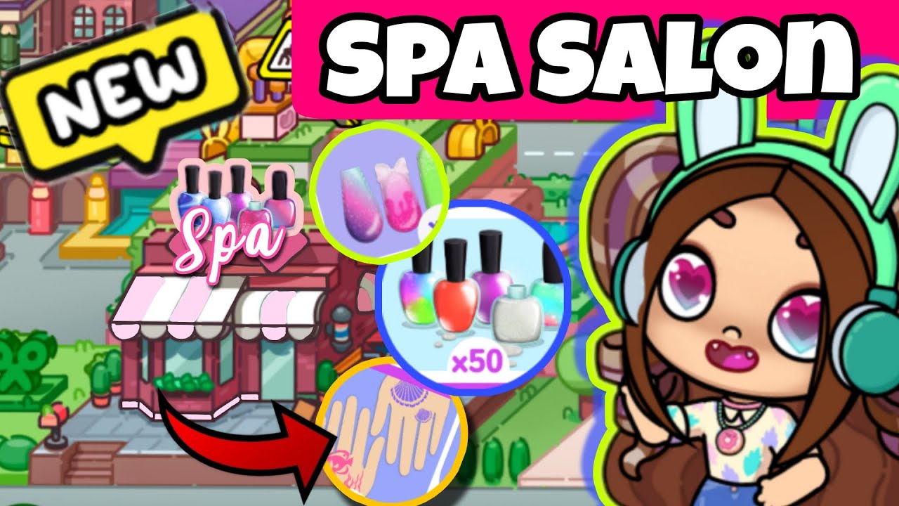 SPA SALON!! 💅 DIA DE BELLEZA en Avatar World con ARILUNA - YouTube