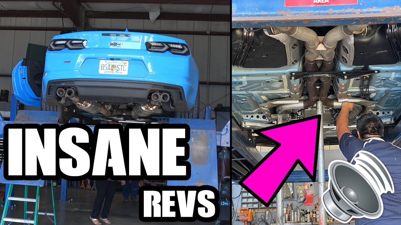 NO MORE HEADER DUMPS ON THE CAMARO? MY NEW X-PIPE EXHAUST SETUP SOUNDS ...