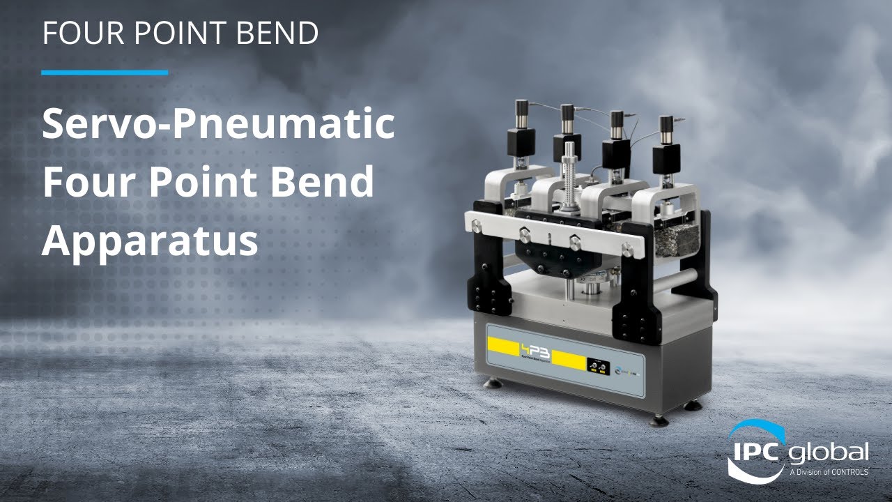 Servo-Pneumatic Four Point Bend Apparatus — IPC Global - YouTube