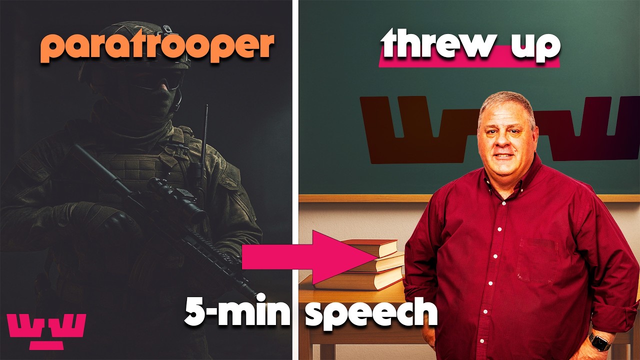 Paratrooper Who Could Jump Out of Planes THREW UP Giving a 5-Minute ...