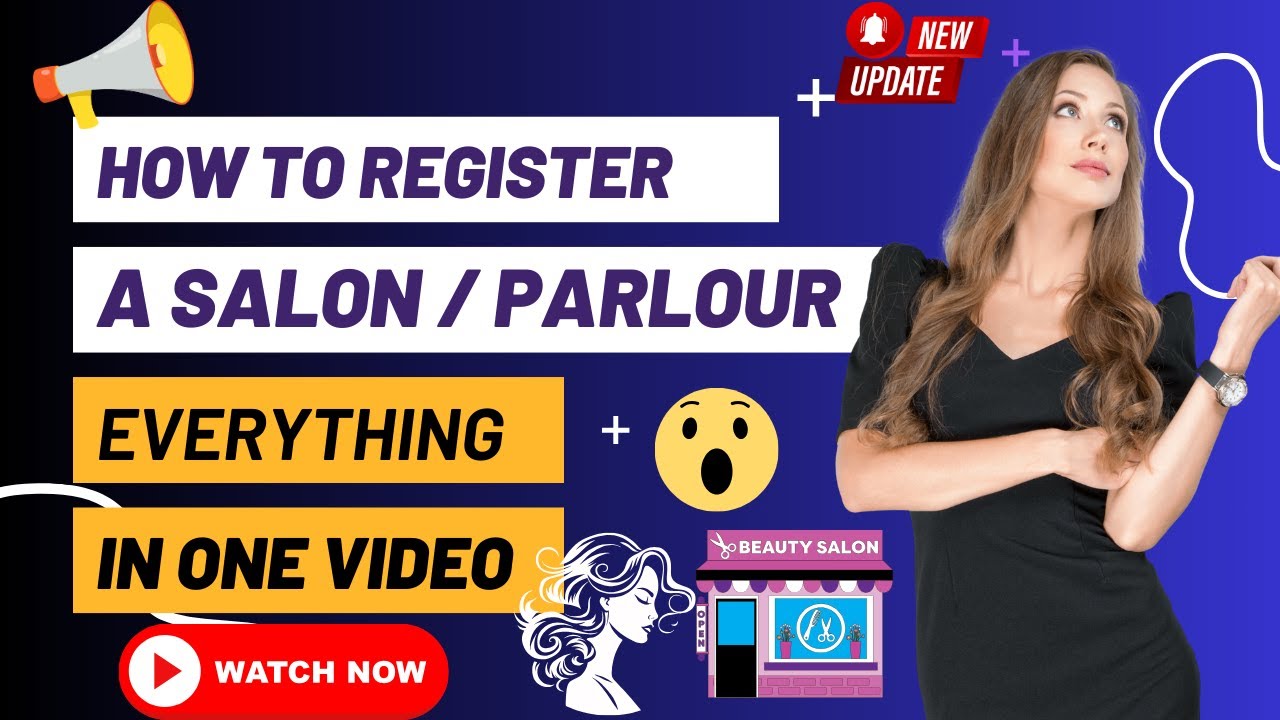 How to Register Beauty Salon । | Franchise | Beauty Parlour | Salon ...