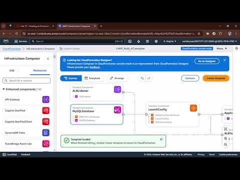 Lab 13 - Creating an Environment with CloudFormation | AWS Academy Intro to Cloud: Sem 2 [90773 ...