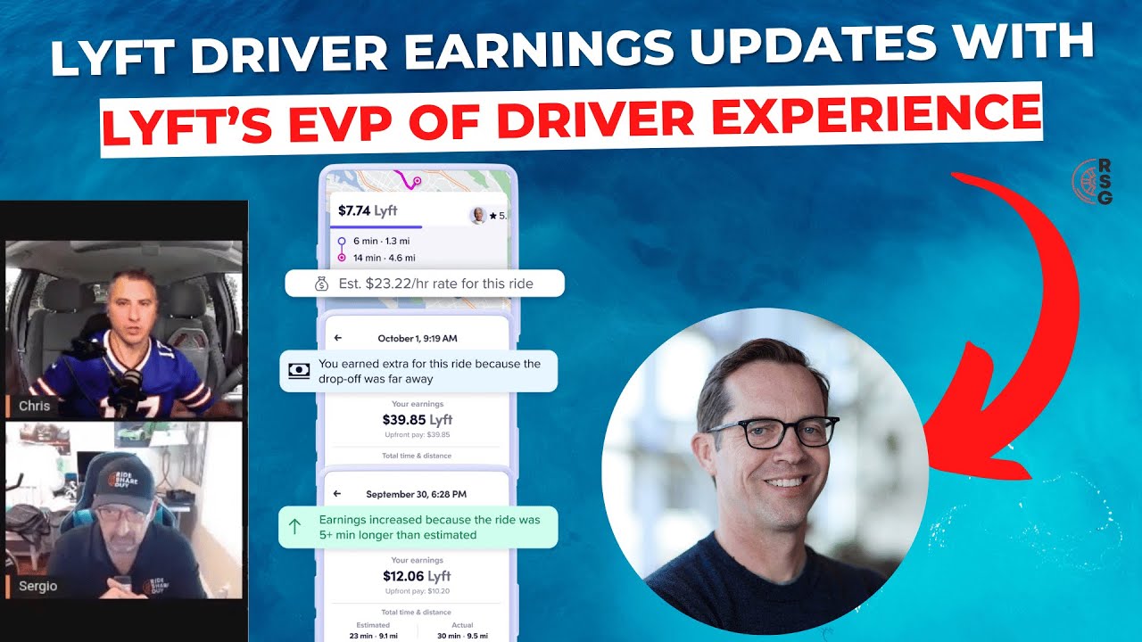 Talking Lyft Driver Earnings With Lyft's EVP Of Driver Experience - YouTube
