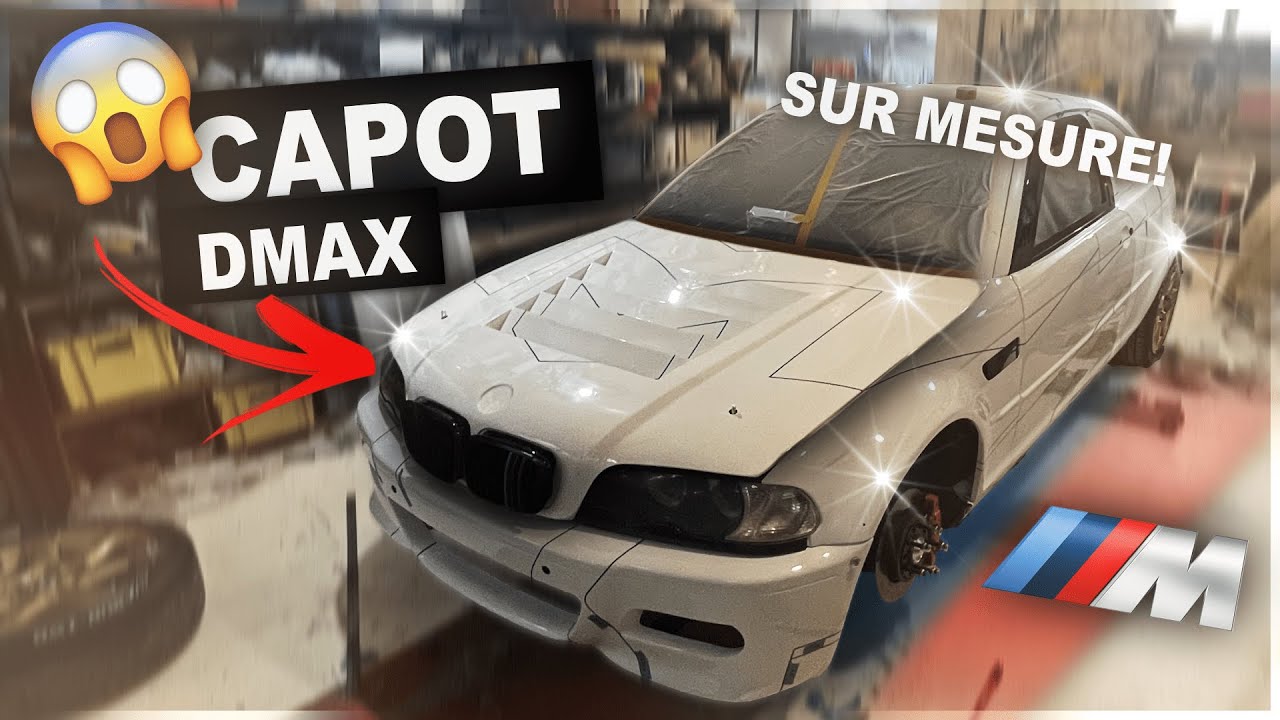 ON CONSTRUIT LE MEILLEUR CAPOT POUR E46 ///M3?! (incroyable) - YouTube