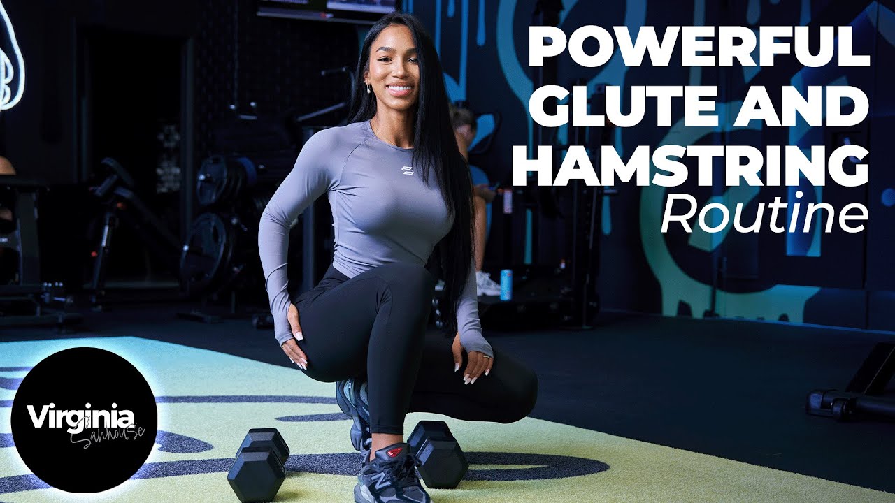 Powerful Glute and Hamstring Routine - YouTube