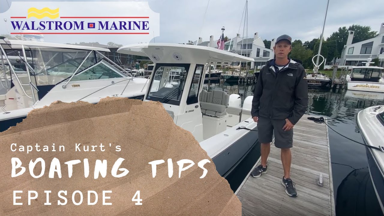 How to Tie Your Boat at a Floating Dock | Walstrom Marine Boating Tips ...
