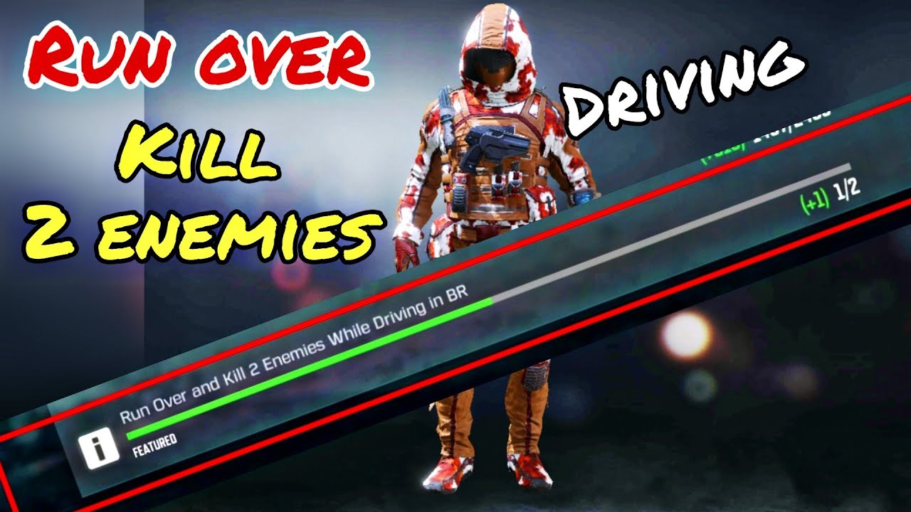 Run Over and Kill 2 Enemies While Driving ||How to Complete|| COD ...