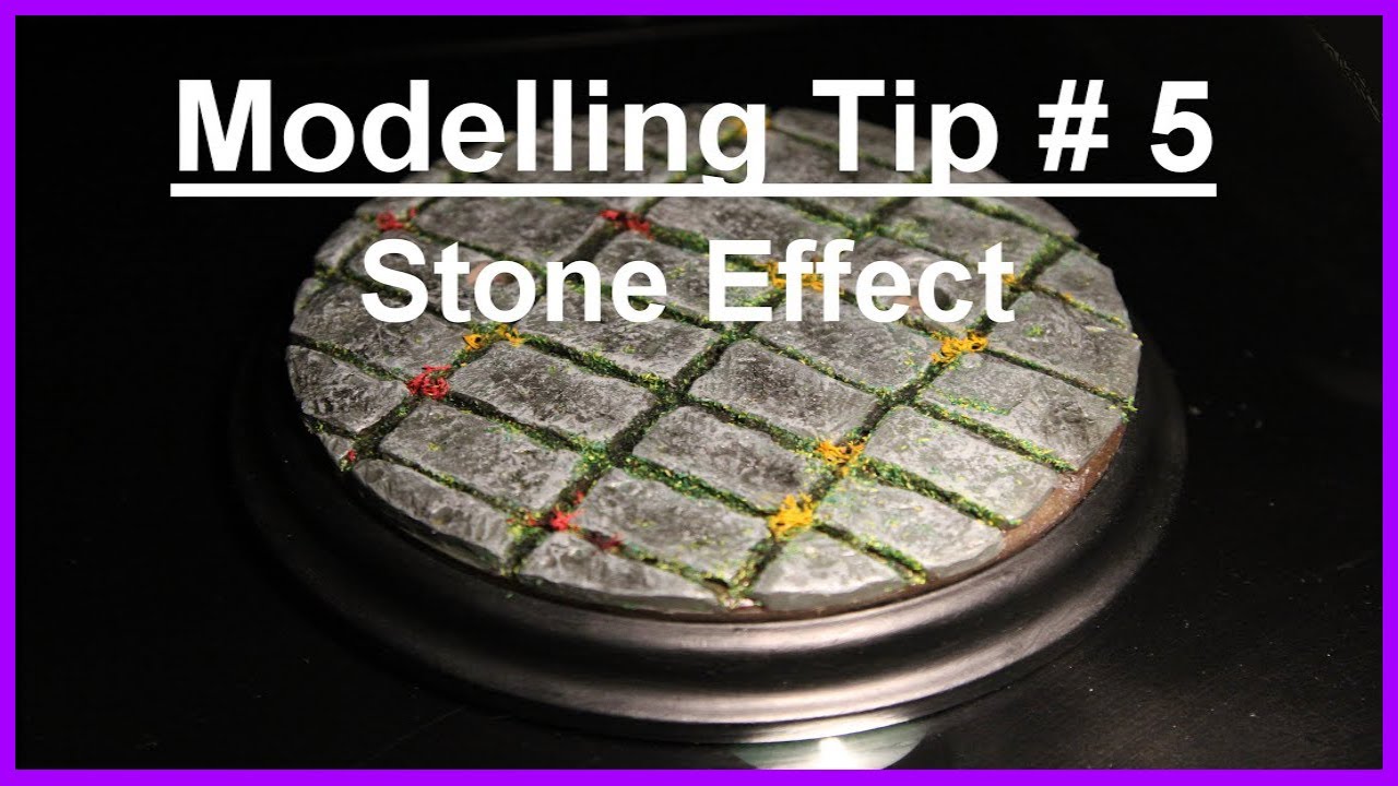 Modelling Tip # 5 Stone Effect - YouTube