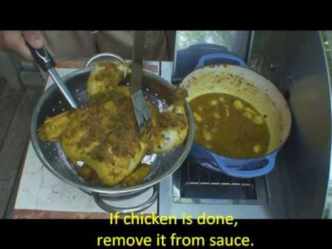 How to prepare Chicken Mhammer (Moroccan Chicken Tagine) - YouTube