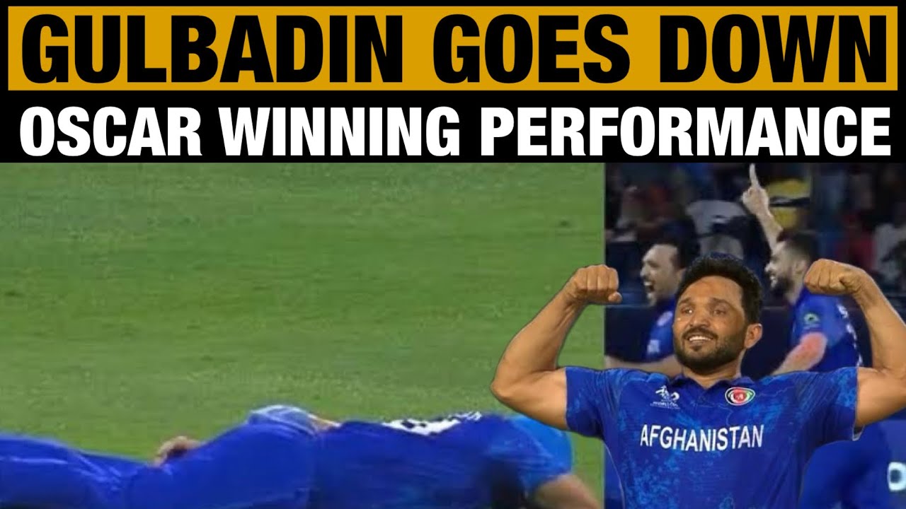 Gulbadin Naib Did Cheating Fakes Injury During Afghanistan Vs ...