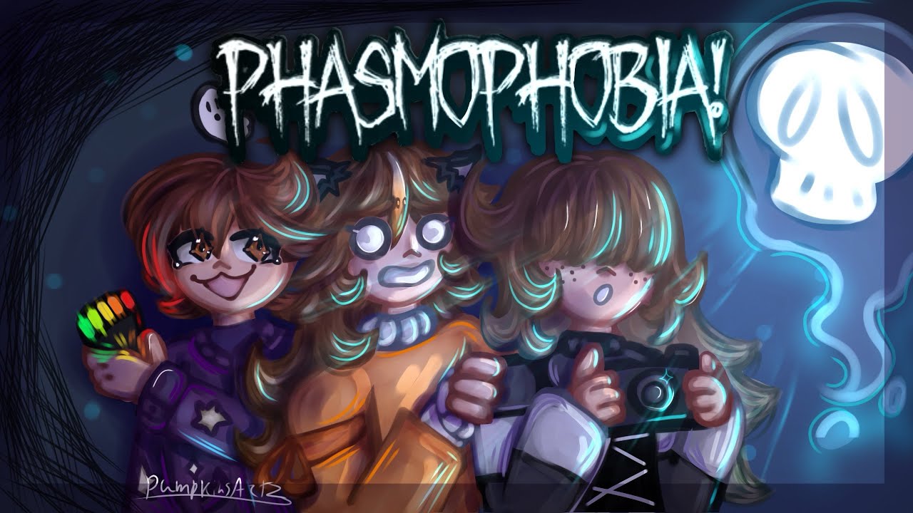 We Tried To Teach Our Friend How To Play PHASMOPHOBIA!! - YouTube