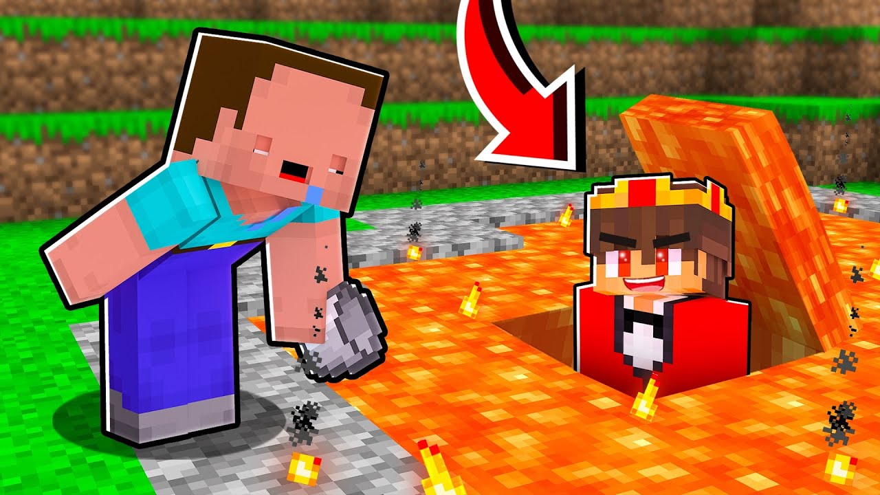 Semlaki Baut eine Basis Unter Lava um Billy Zu Pranken in Minecraft ...