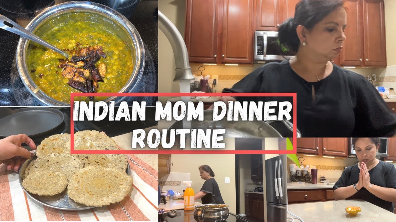 INDIAN WORKING MOM EVENING ROUTINE | Cooking Healthy Indian Dinner ...
